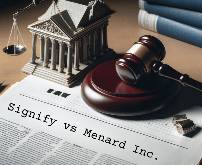 Court Rules in Favor of Signify Against Menard - EdisonReport