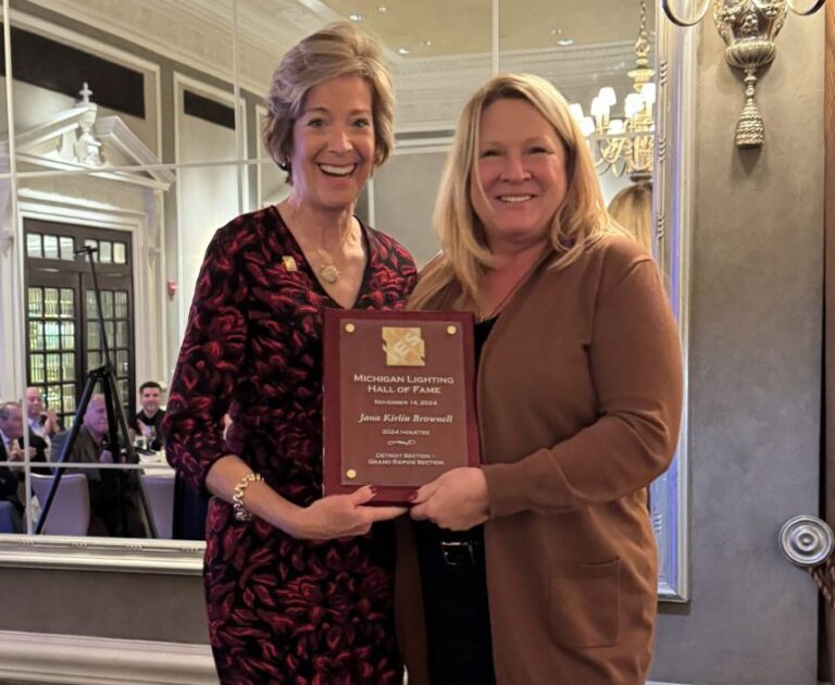Michigan Lighting Hall of Fame Welcomes Jana Brownell - EdisonReport