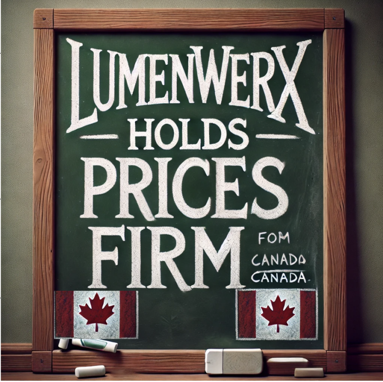 Lumenwerx Assures Price Stability - EdisonReport