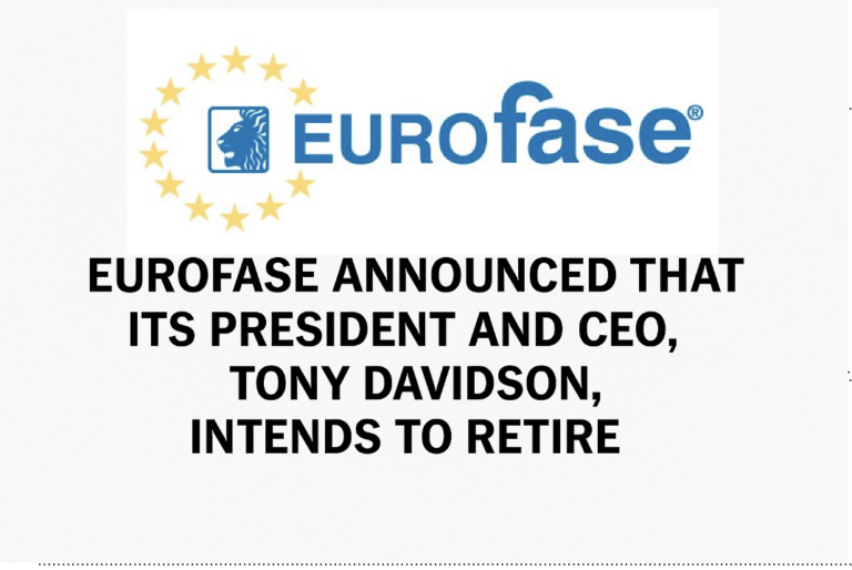 Tony Davidson Announces Retirement from Eurofase - EdisonReport